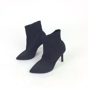 Gianni Bini | Shoes | Gianni Bini Katonya Black Metallic Sock Boots ...